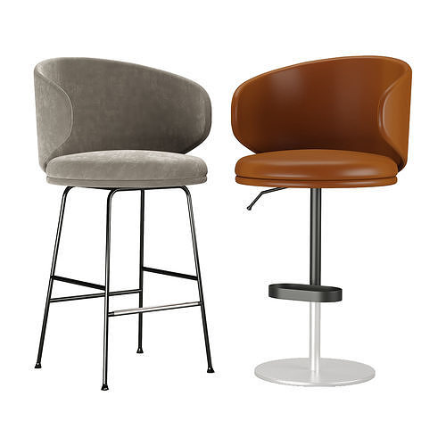 3D model Belle ST Arrmet Lab chairs VR / AR / low-poly | CGTrader