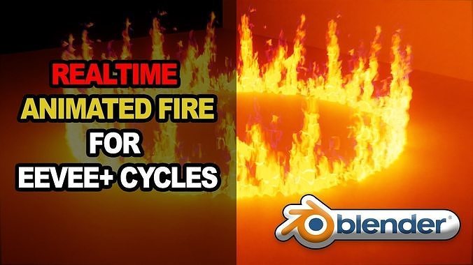 3D model 3D animated fire Low-poly 3D model VR / AR / low-poly | CGTrader