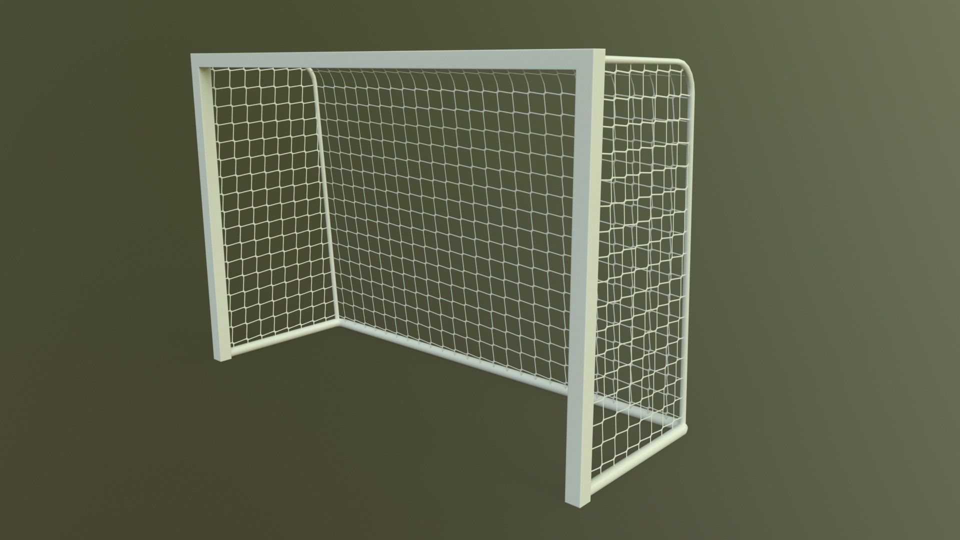 3D model PBR Soccer Football Goal Post Z VR / AR / low-poly | CGTrader