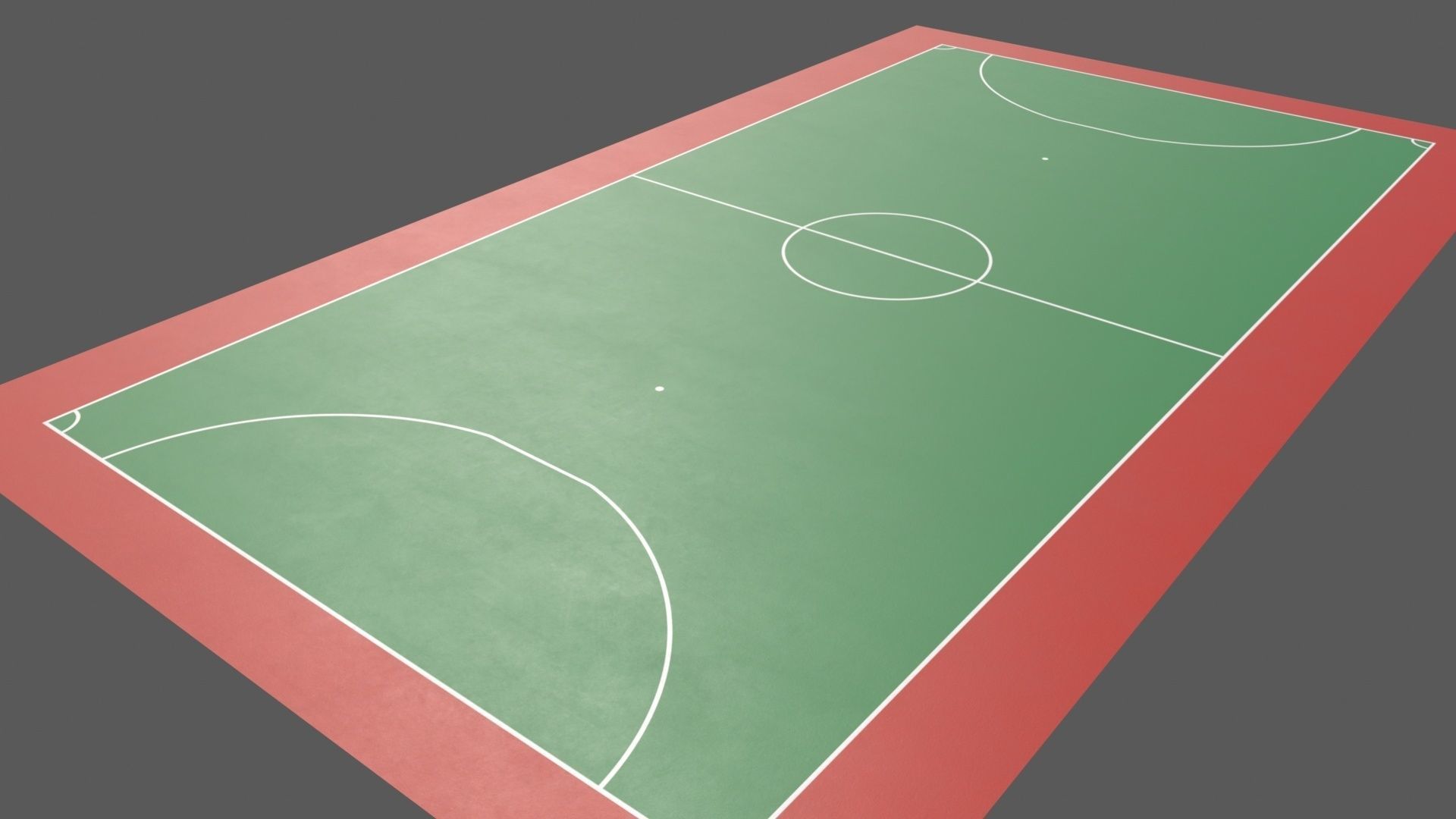 3D model PBR Soccer and Football Court Floor VR / AR / low-poly | CGTrader