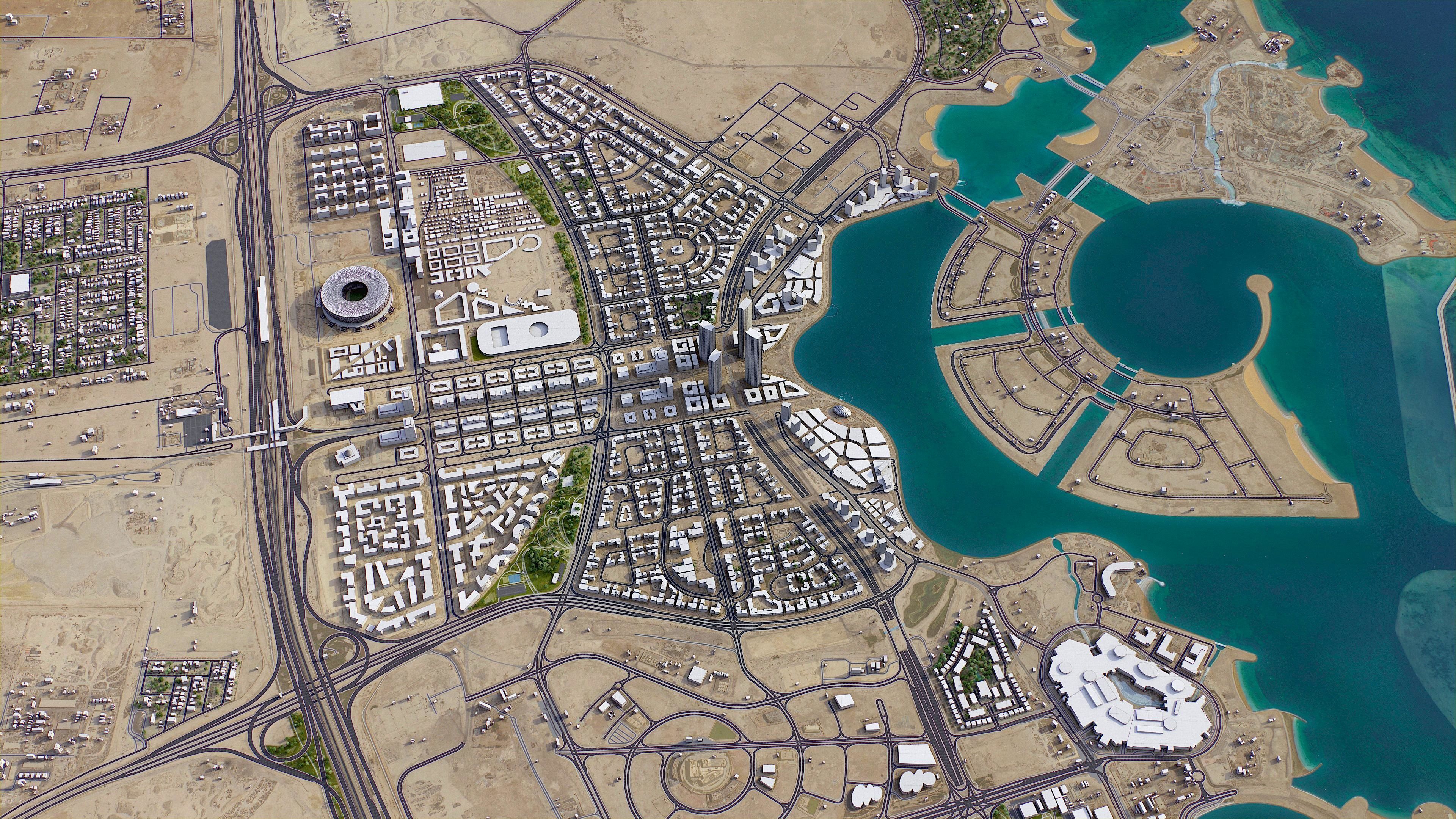 3D model Lusail VR / AR / low-poly | CGTrader