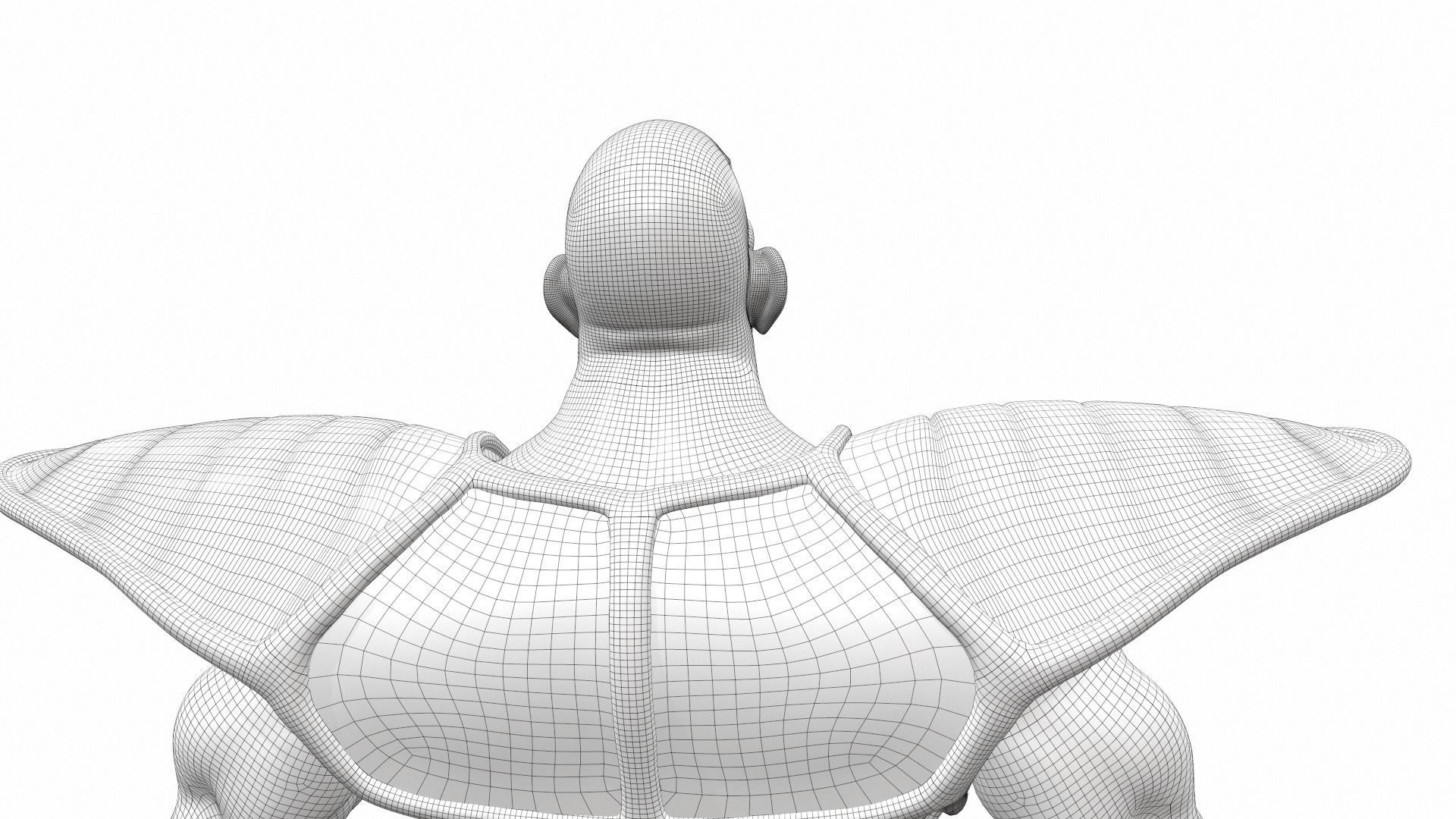 Nappa from Dragon Ball 3D model | CGTrader