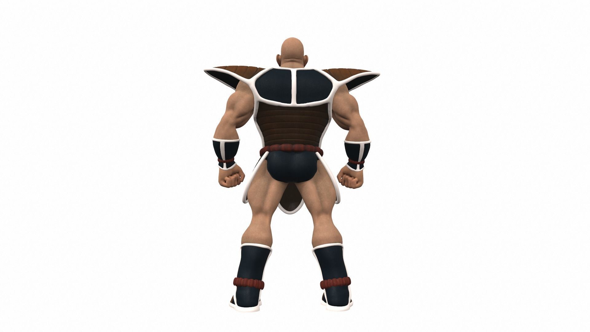 Nappa from Dragon Ball 3D model | CGTrader