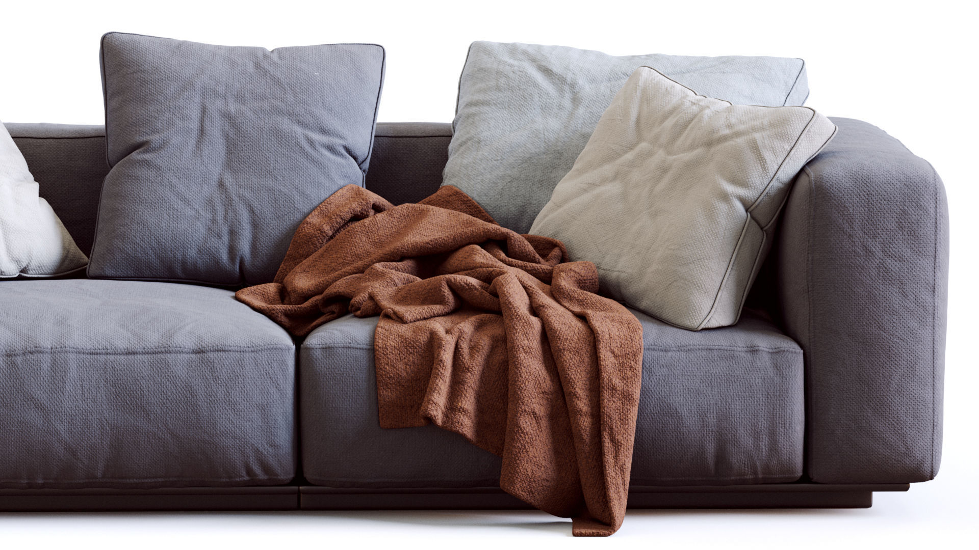 Flexform Sofa GRANDEMARE 3D model | CGTrader