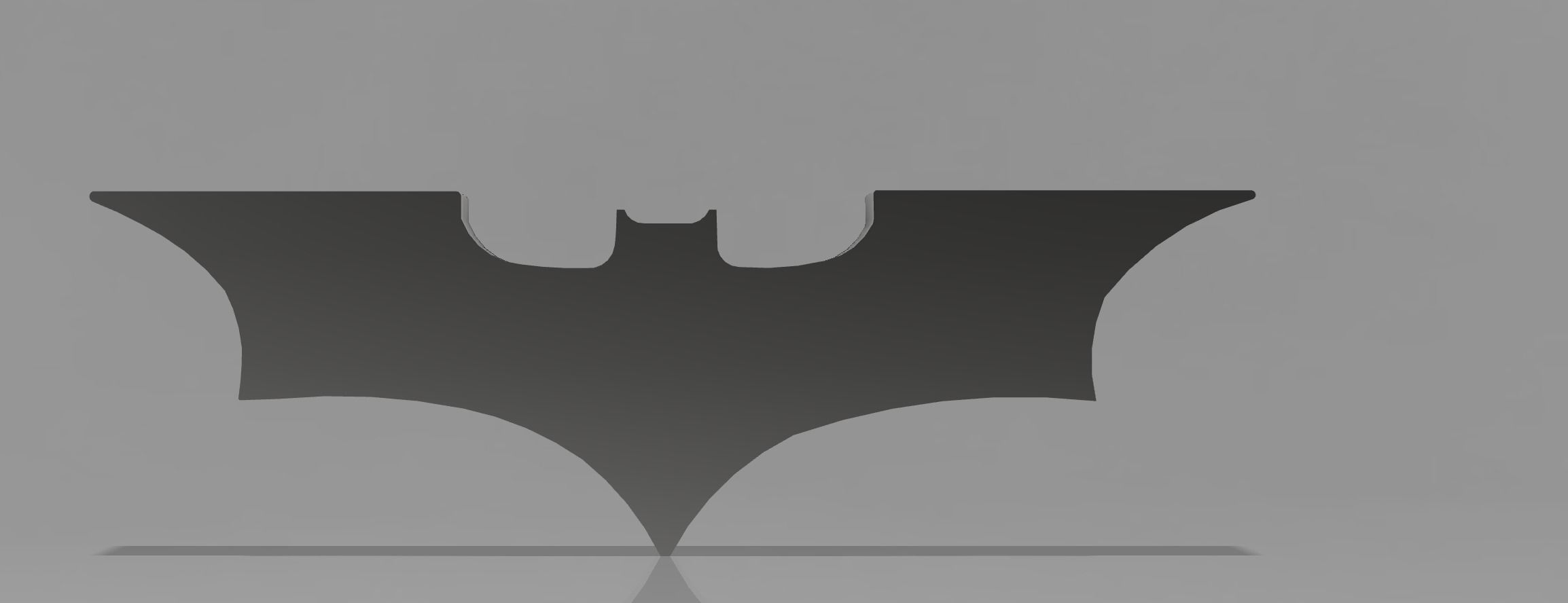 Batman Logo 3D Print 3D model 3D printable | CGTrader
