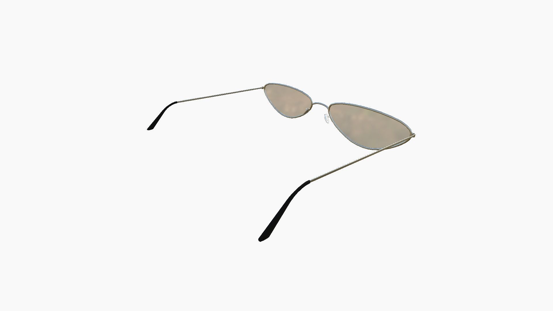 3D model Sunglass G07 Silver - Character Design Fashion VR / AR / low ...