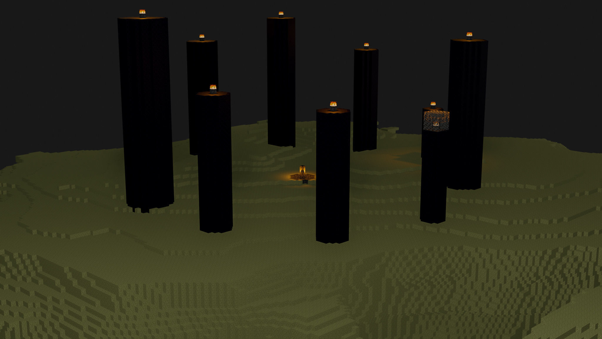 3D model The End In Minecraft VR / AR / low-poly | CGTrader