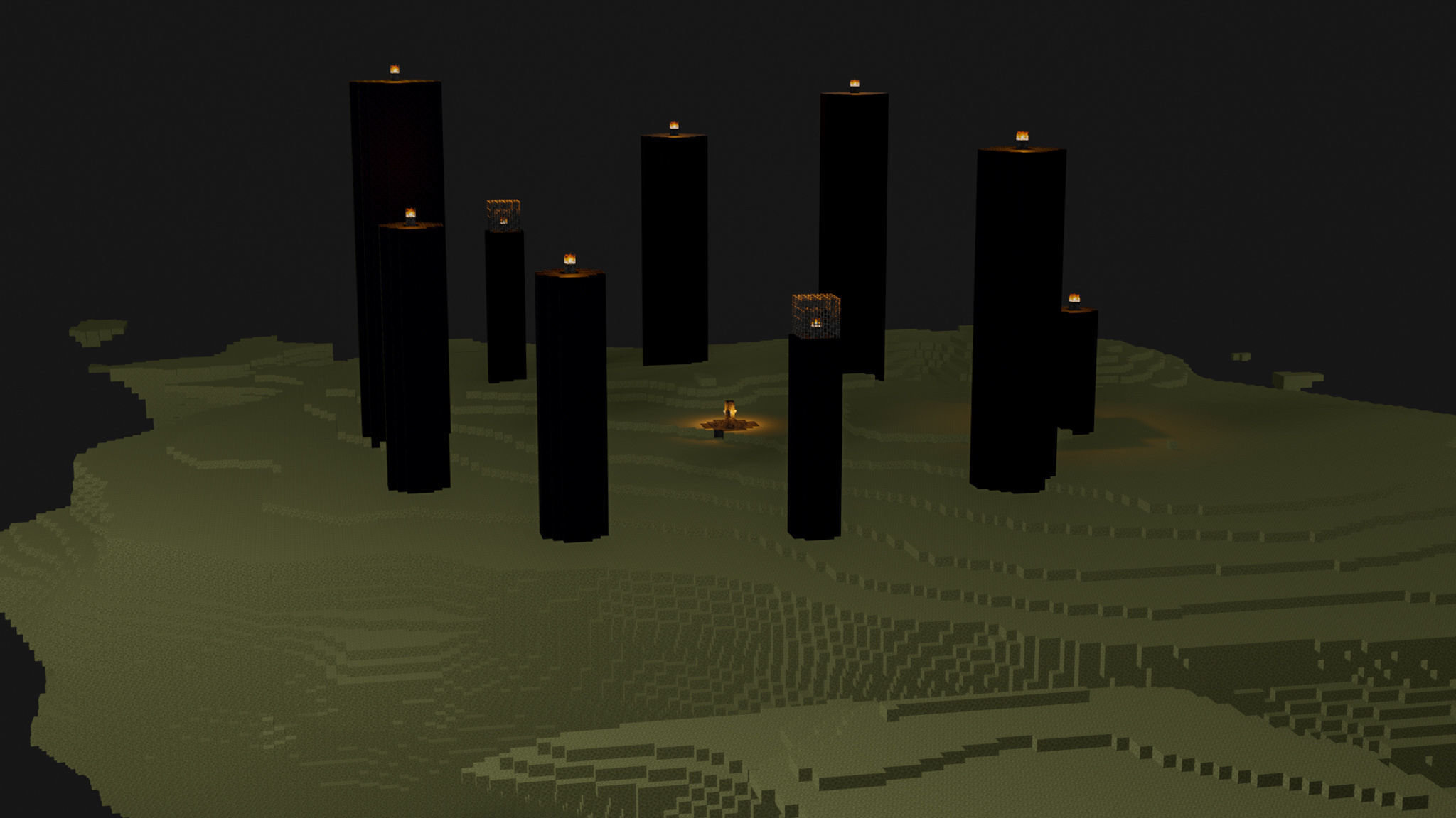 3D model The End In Minecraft VR / AR / low-poly | CGTrader