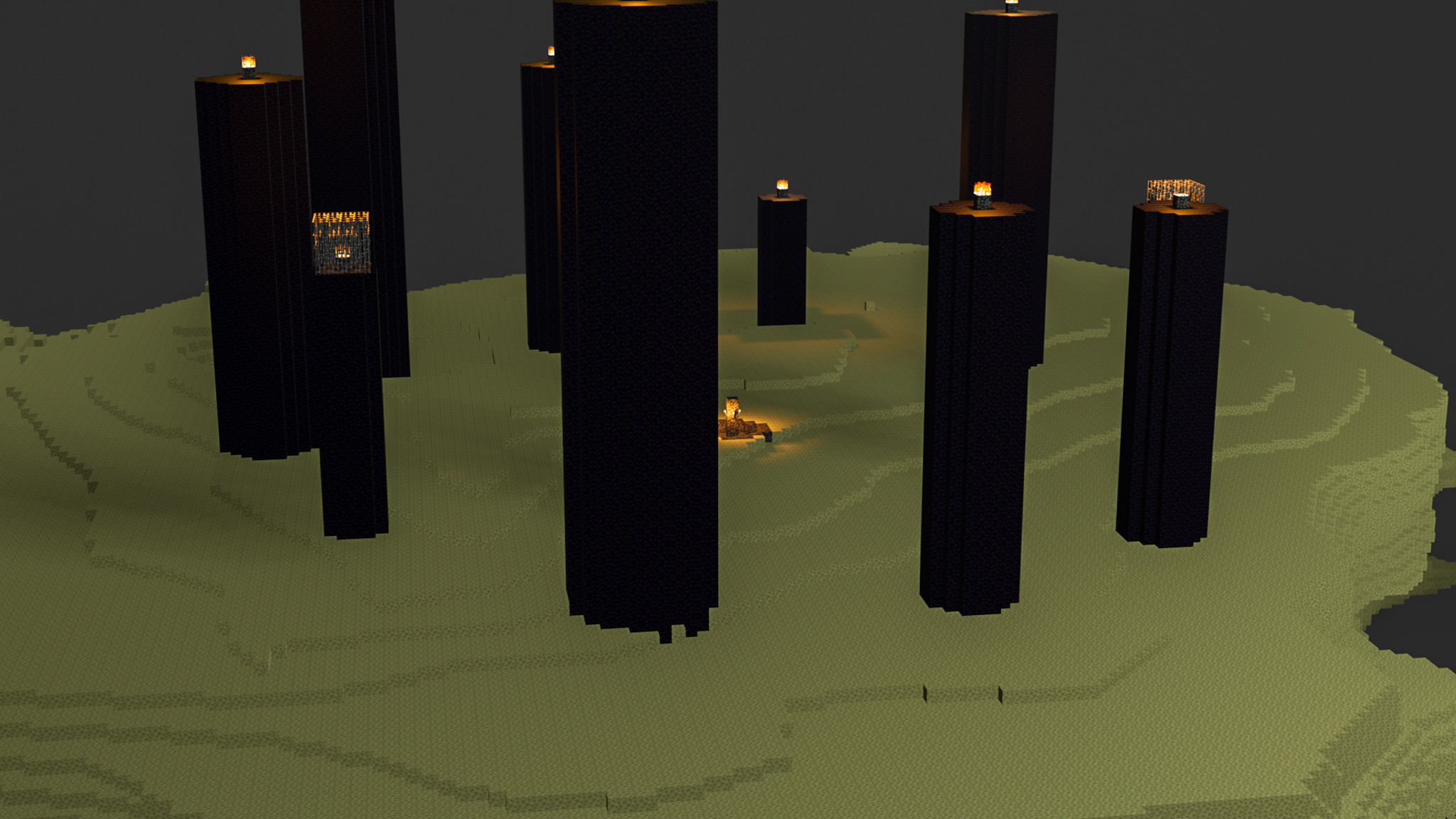 3D model The End In Minecraft VR / AR / low-poly | CGTrader