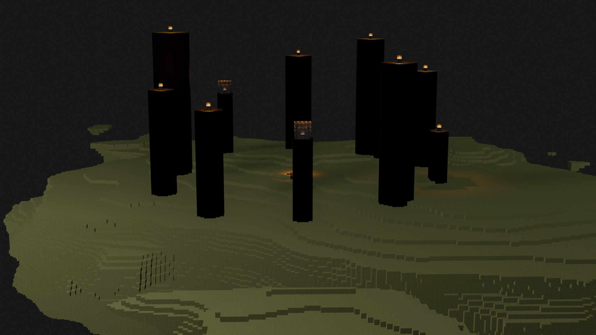 3D model The End In Minecraft VR / AR / low-poly | CGTrader