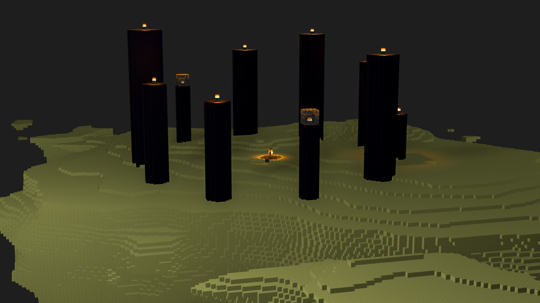 3D model The End In Minecraft VR / AR / low-poly | CGTrader