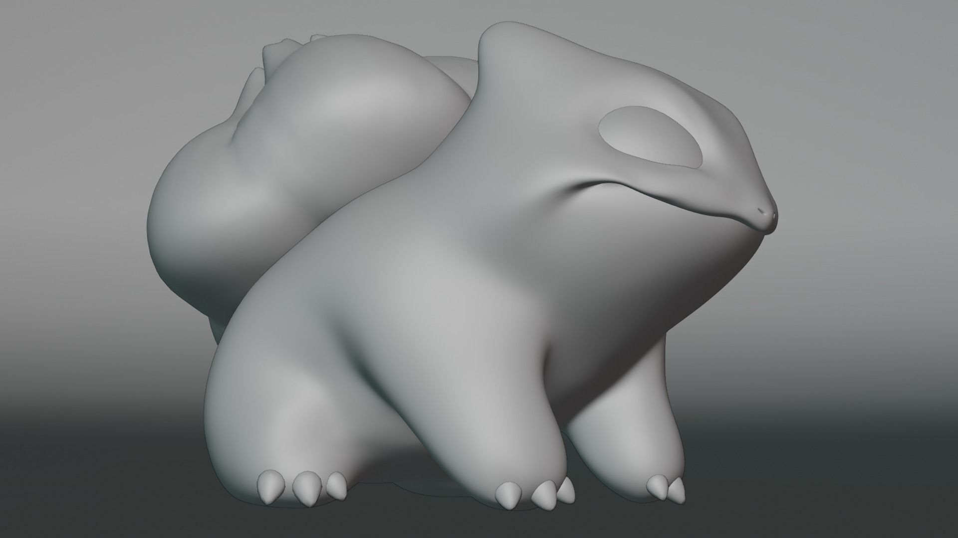 Pokemon Bulbasaur 3D Model free 3D model animated rigged | CGTrader