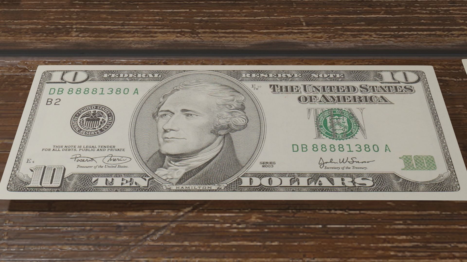 USD American Dollar Bank Notes 3D model | CGTrader
