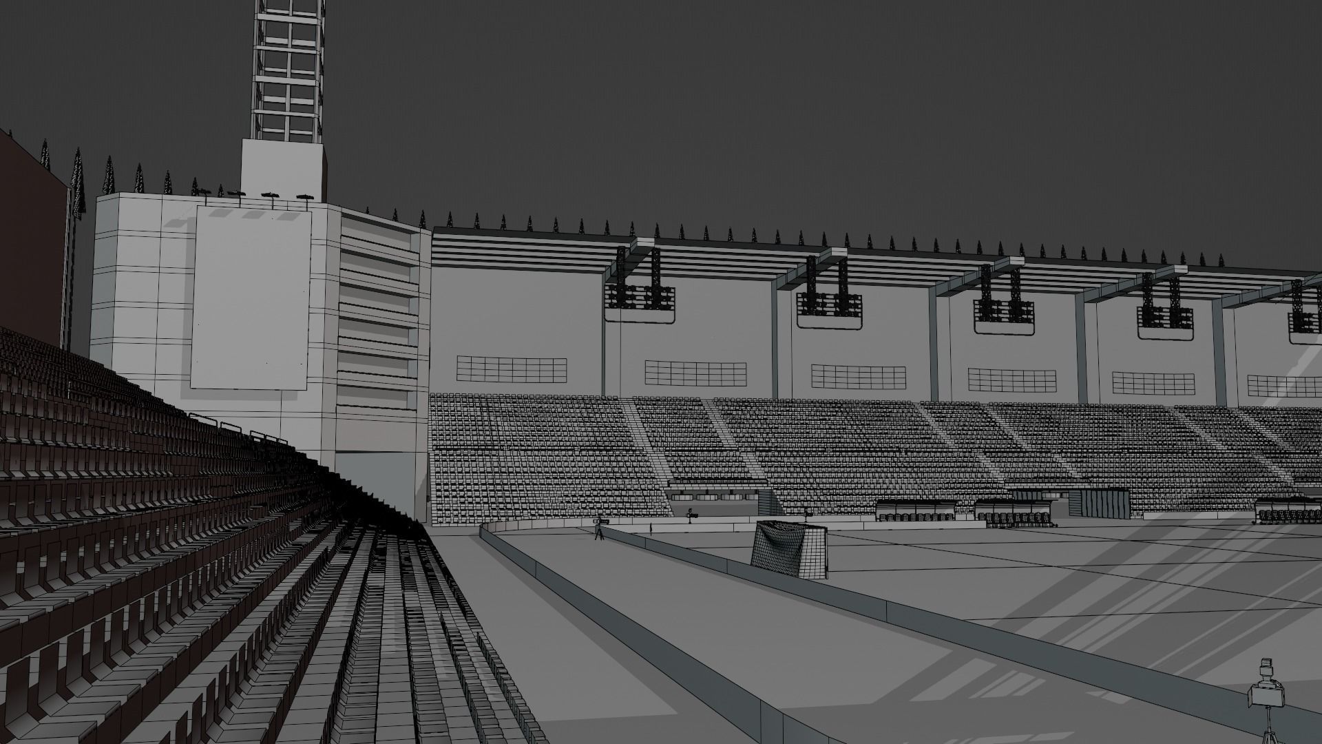 3D model Stadium VR / AR / low-poly | CGTrader