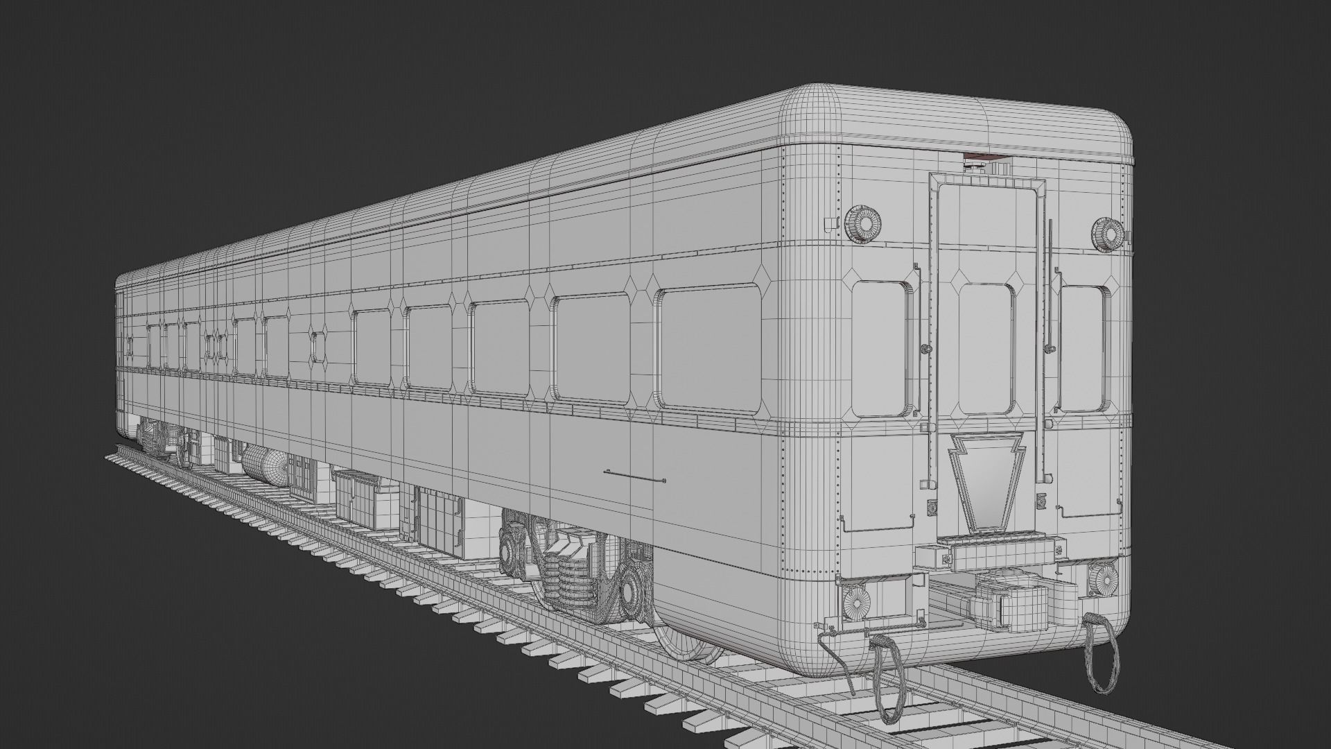 Train 3d Model 3D model | CGTrader