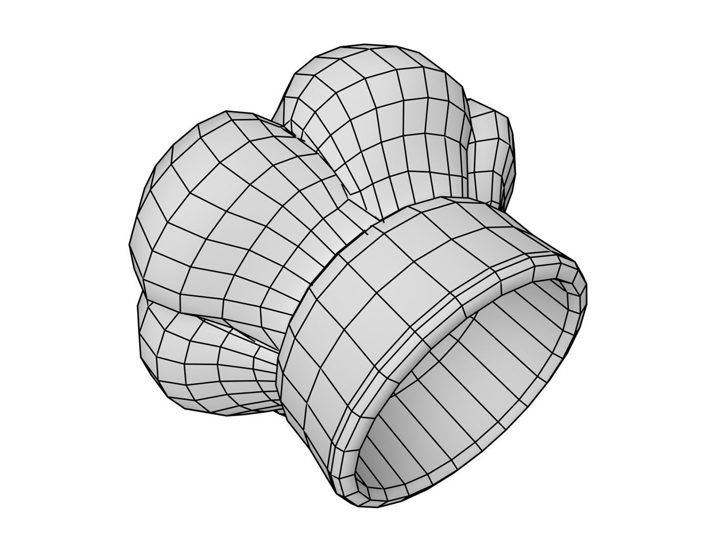 3D model Cartoon Chef Hat VR / AR / low-poly | CGTrader