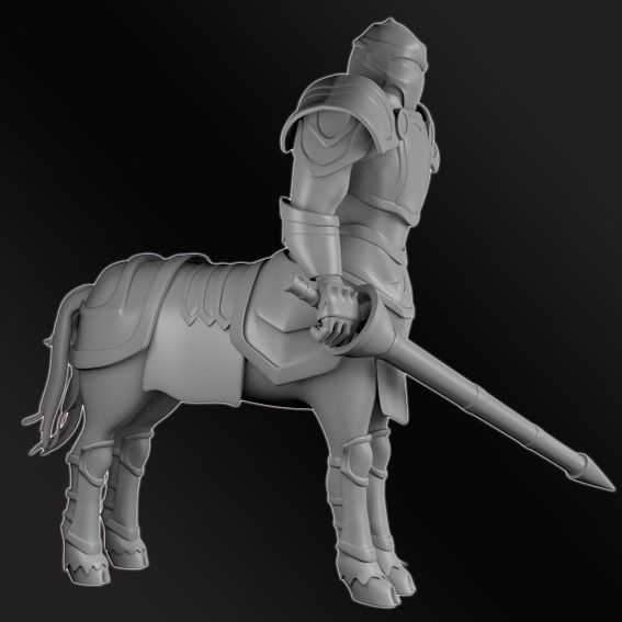 Kentaur Warrior 3D model 3D printable | CGTrader