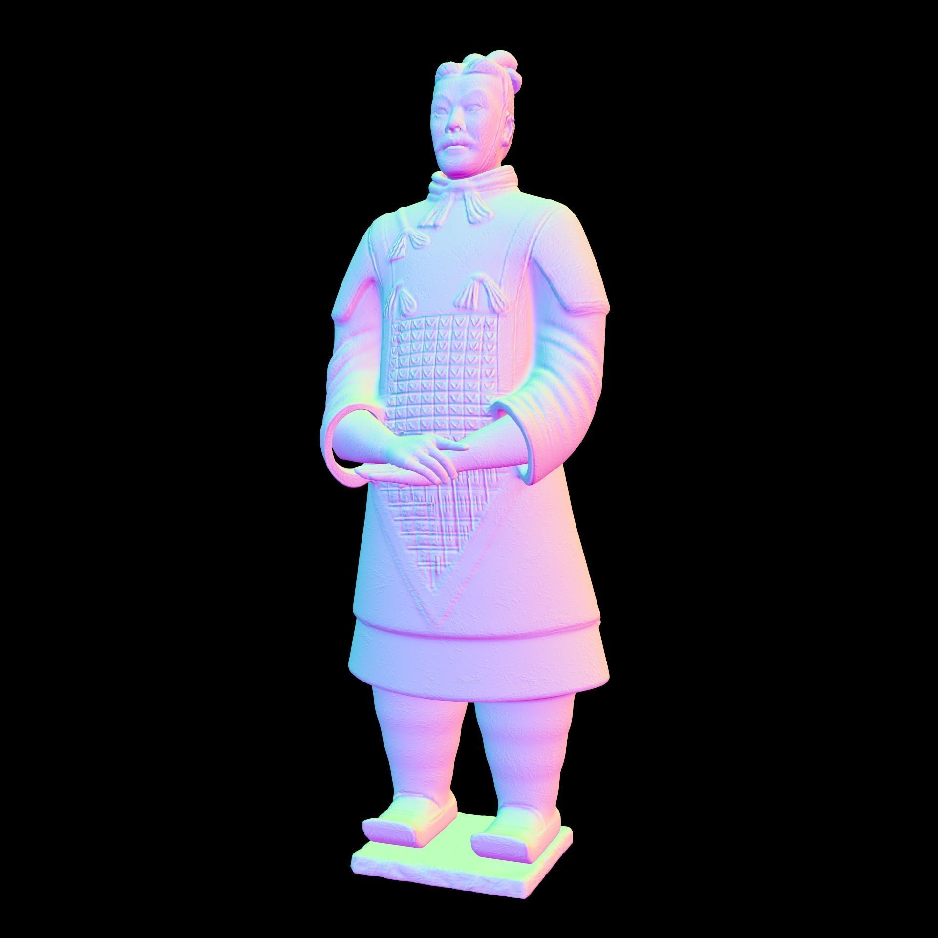 Terracotta Warrior free 3D model | CGTrader