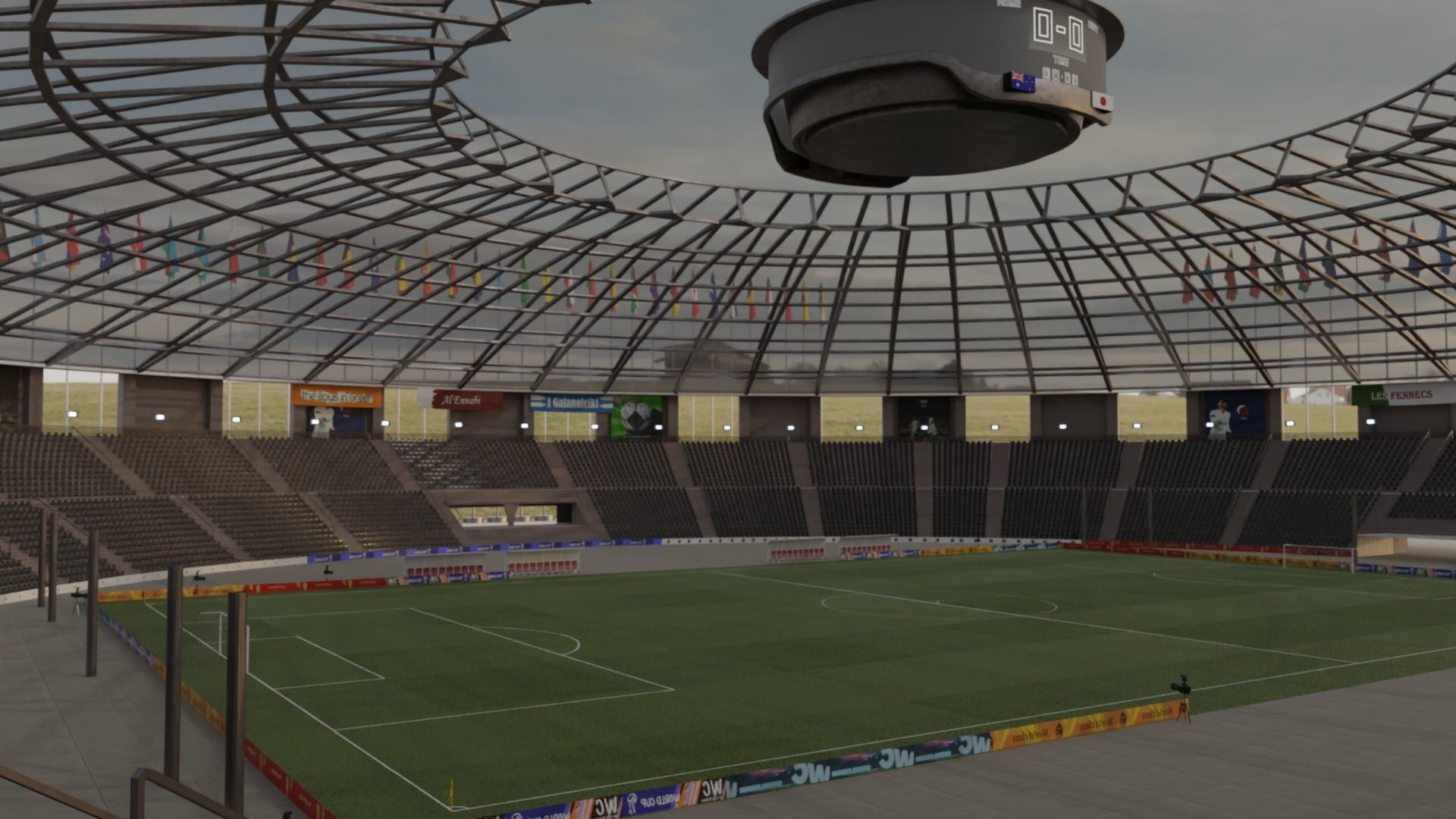 Football stadiums collection | CGTrader