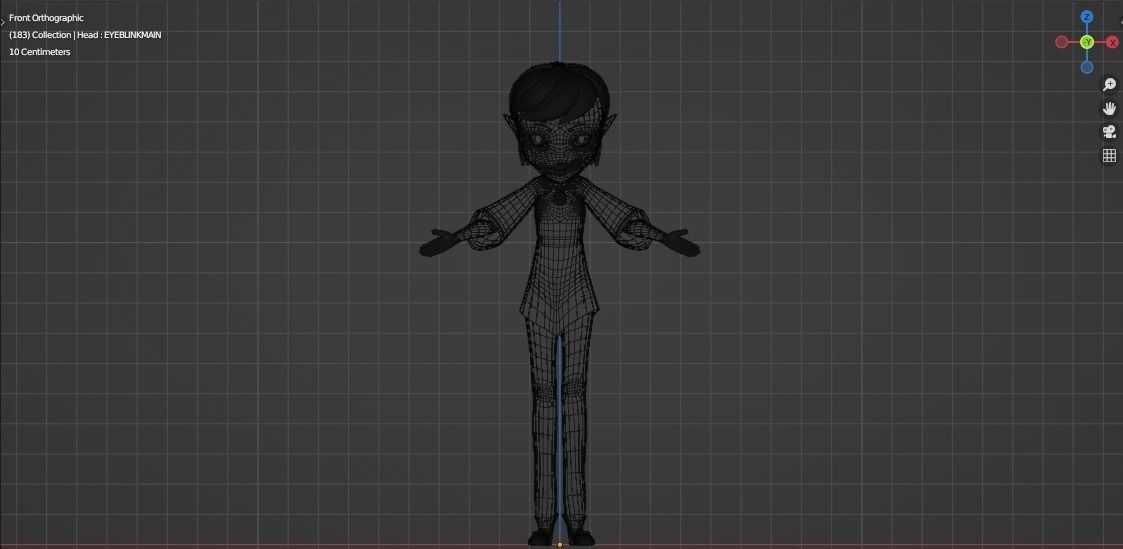 Amity Blight Cell Shaded free VR / AR / low-poly 3D model animated rigged | CGTrader