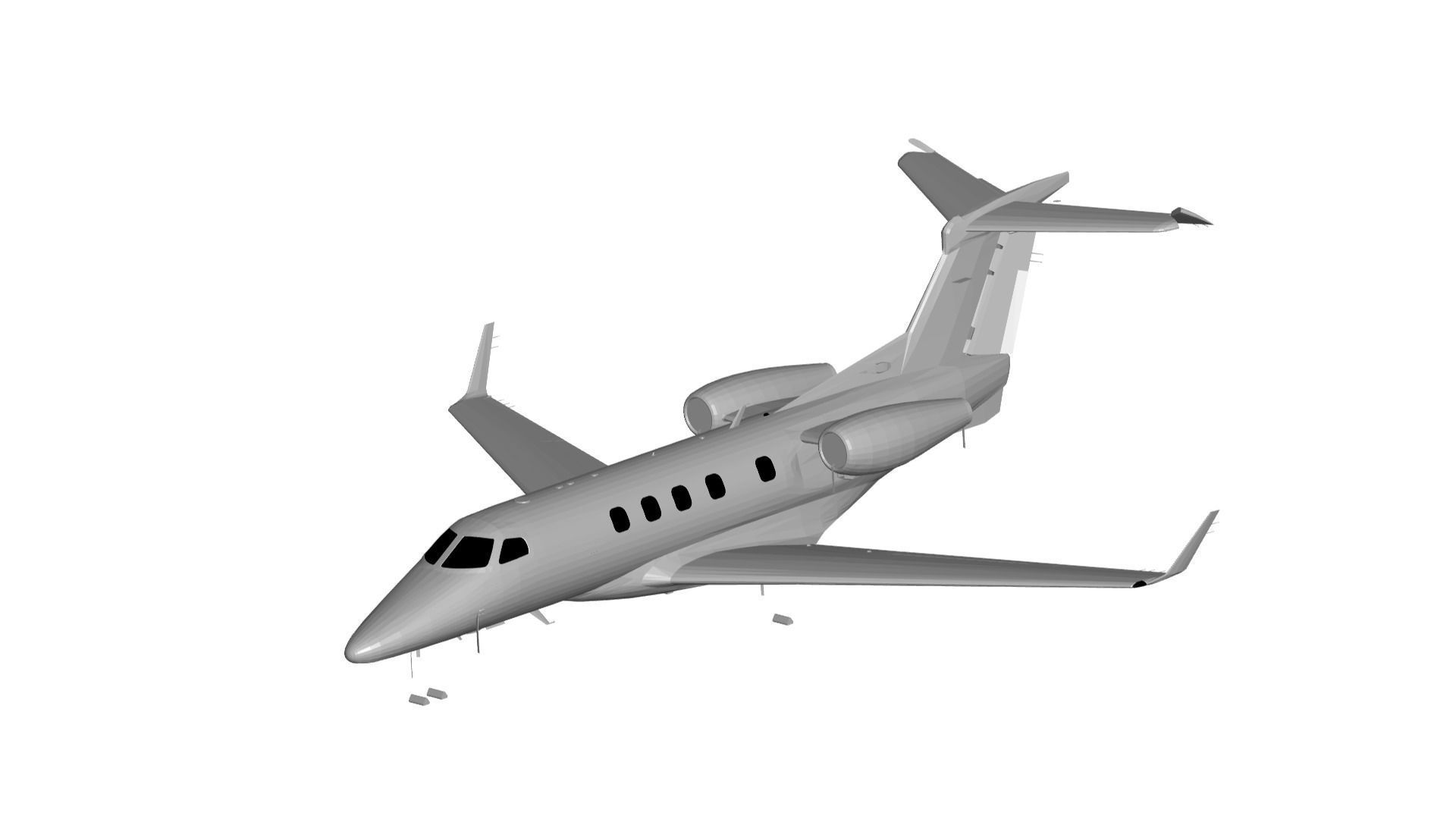 Embraer Phenom 300 3D model | CGTrader