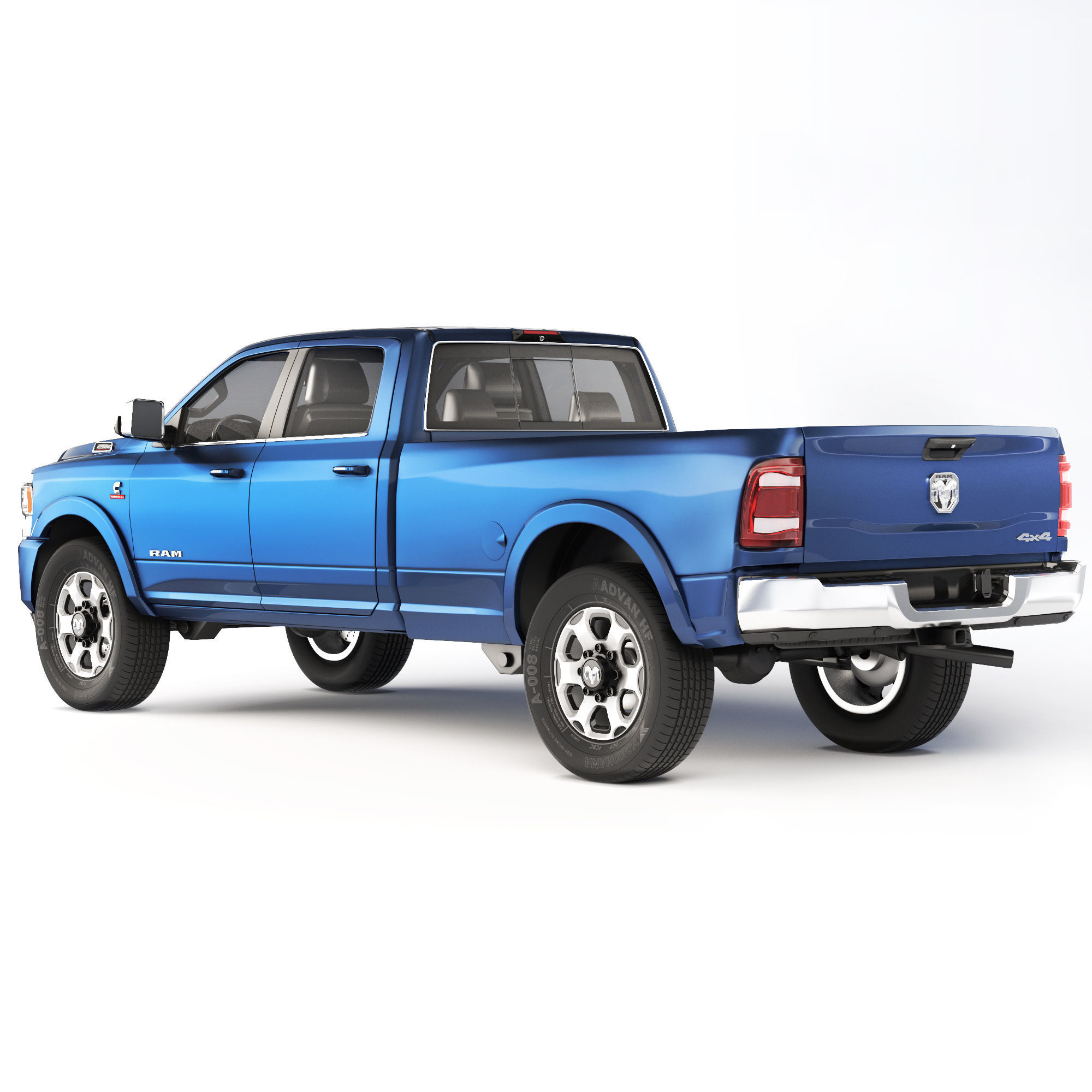RAM 2500 2021 3D model | CGTrader