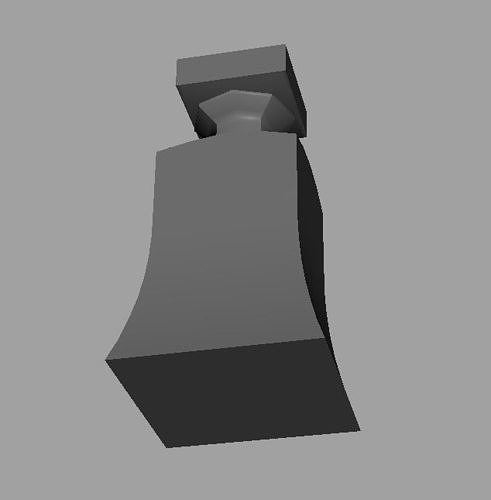 3D model very low poly perfume bottle VR / AR / low-poly | CGTrader