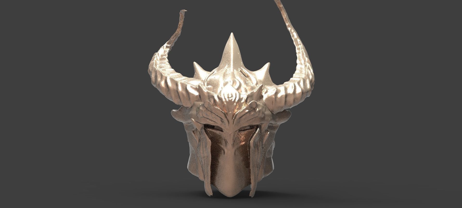 Thule Viking helmet 3D model | CGTrader