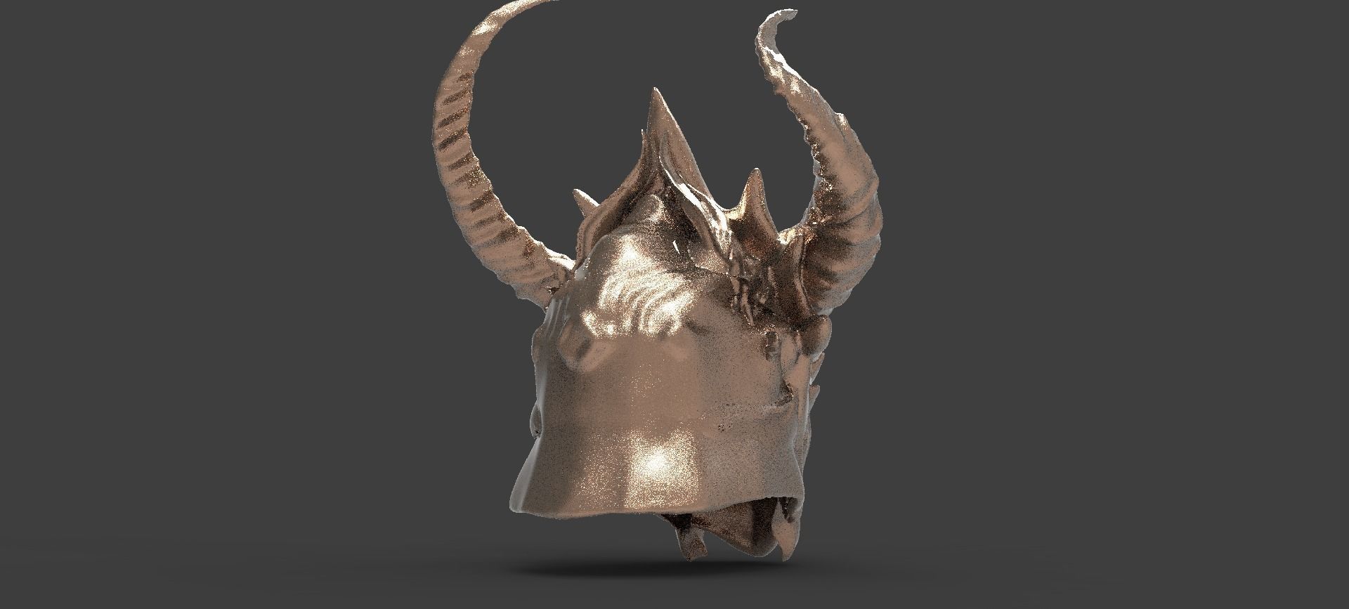 Thule Viking helmet 3D model | CGTrader