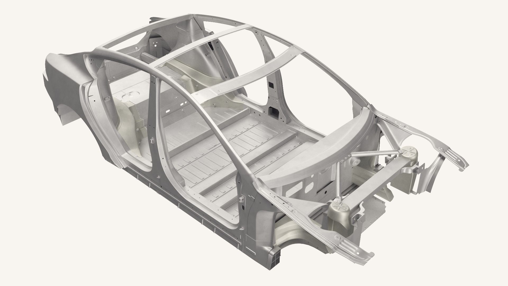 Tesla Model S Frame 3 3D model | CGTrader