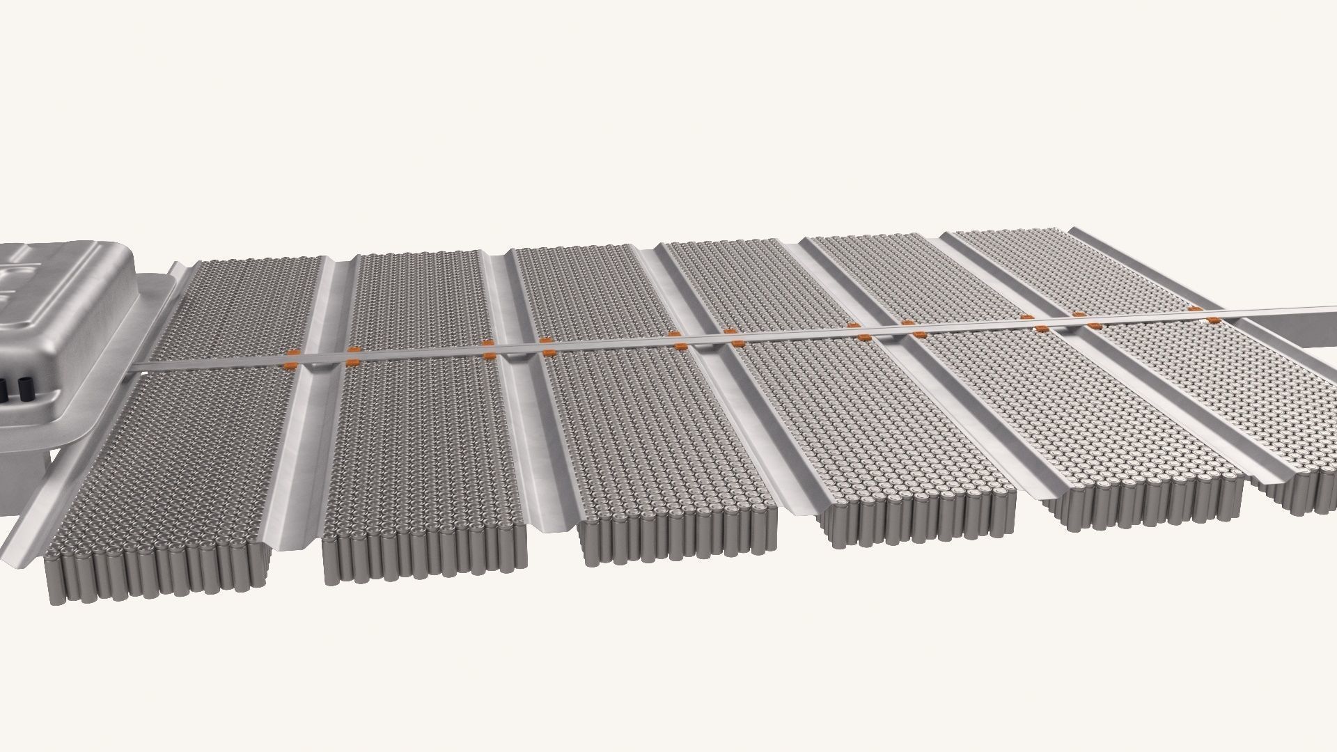 Tesla Model S Battery Pack 3D model | CGTrader