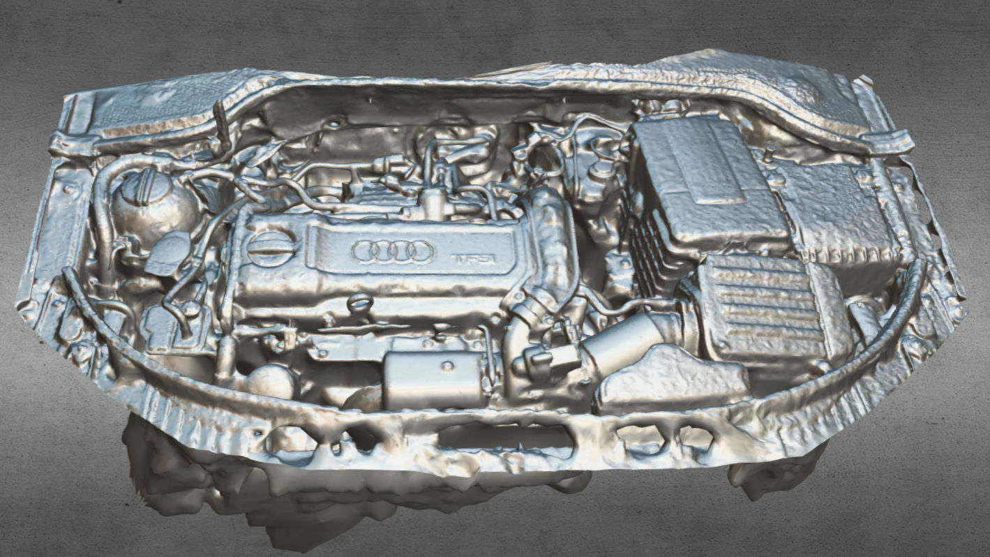 Audi TFSI engine - scanned free 3D model | CGTrader