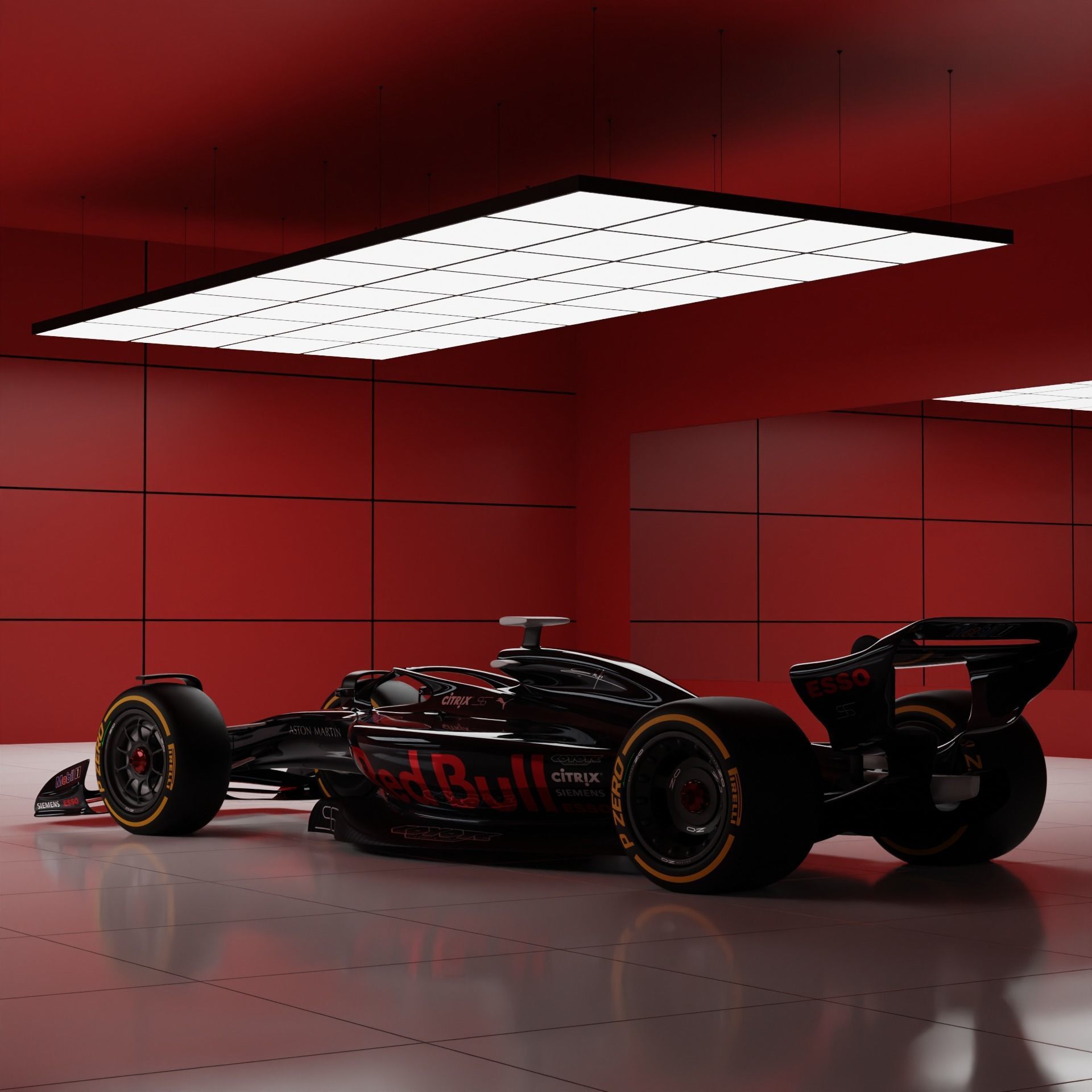 3D model F1 Model 2022 Redbull VR / AR / low-poly | CGTrader