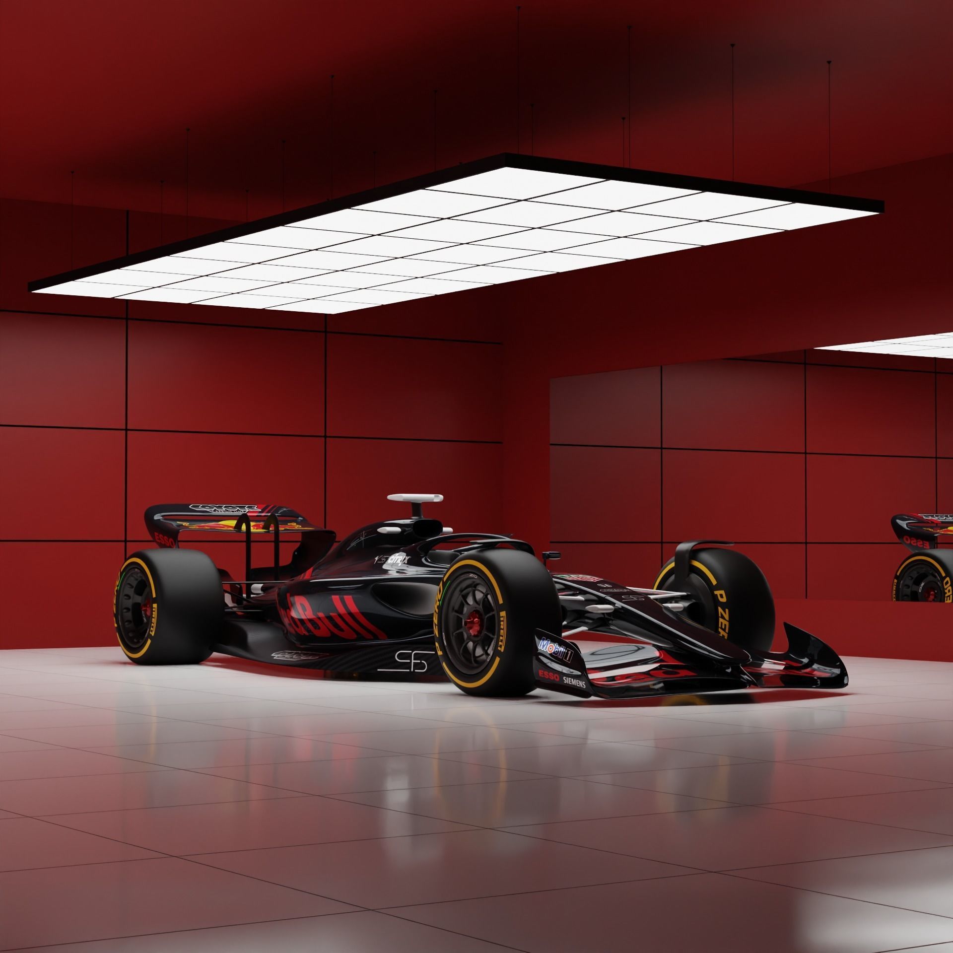 3D model F1 Model 2022 Redbull VR / AR / low-poly | CGTrader