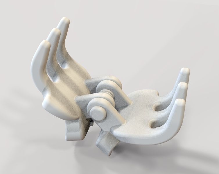 Micro Claw Clip 3D model 3D printable | CGTrader