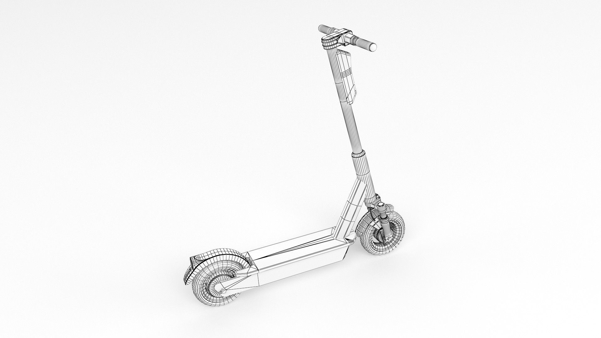 Lime Scooter 3D Model 3D model | CGTrader