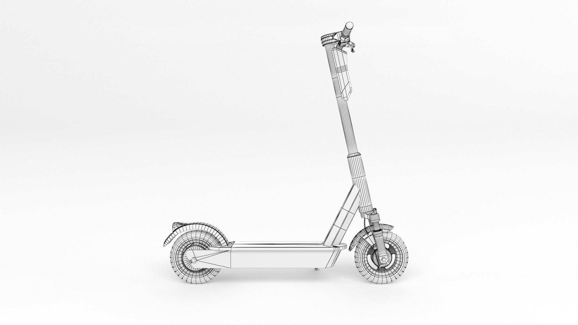 Lime Scooter 3D Model 3D model | CGTrader