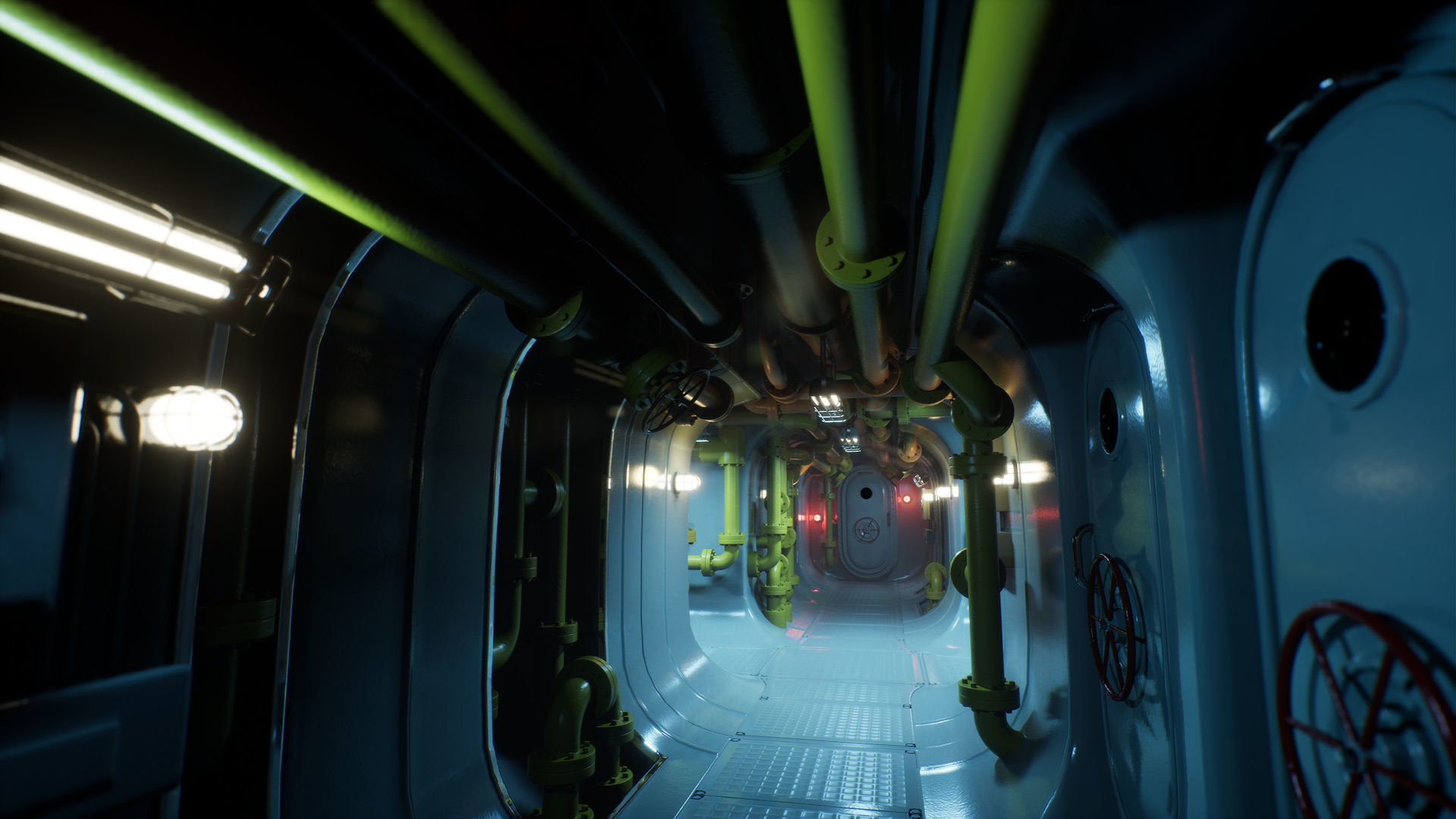Submarine Ship Interior UE4 3D model | CGTrader