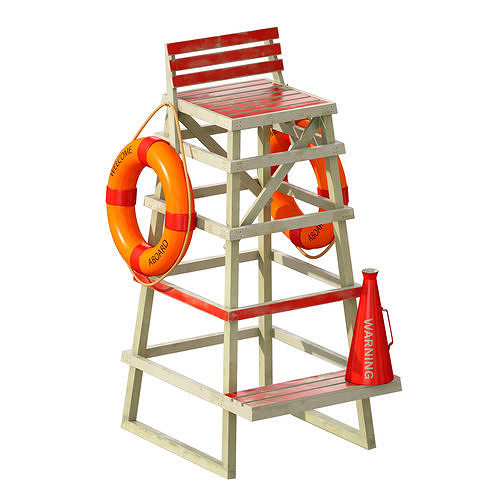 Lifeguard beach chair 3D model | CGTrader