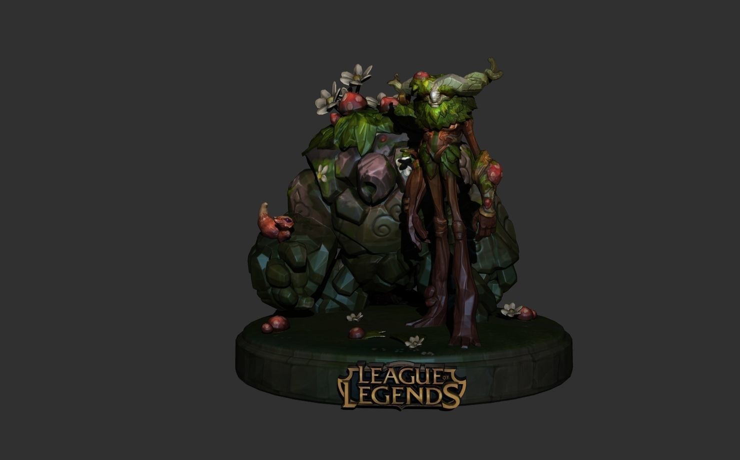 IVERN - LEAGUE OF LEGENDS 3D model 3D printable | CGTrader