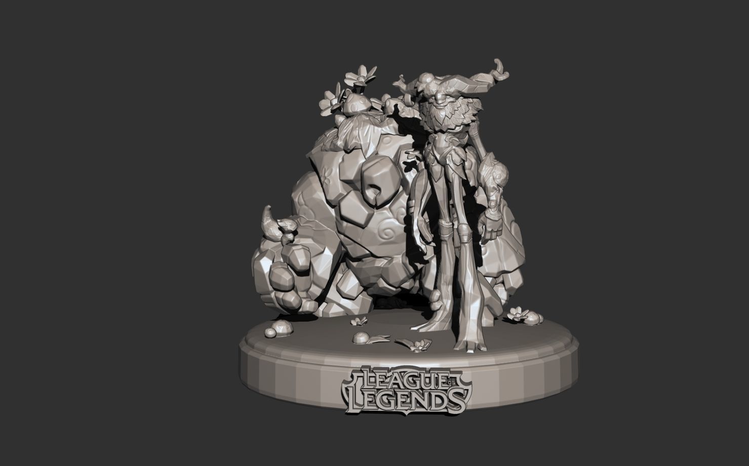 IVERN - LEAGUE OF LEGENDS 3D model 3D printable | CGTrader