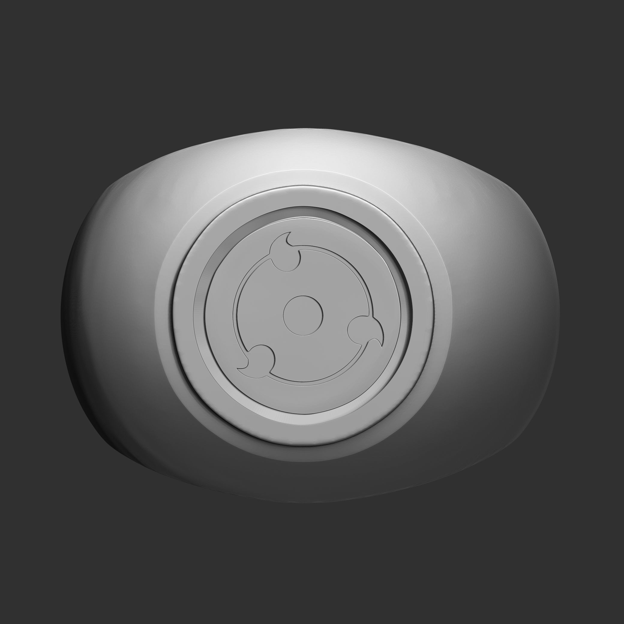 Sharingan rings 3D model 3D printable | CGTrader