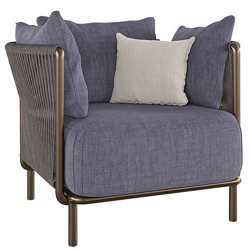 Arm Chair Queen 3D model | CGTrader