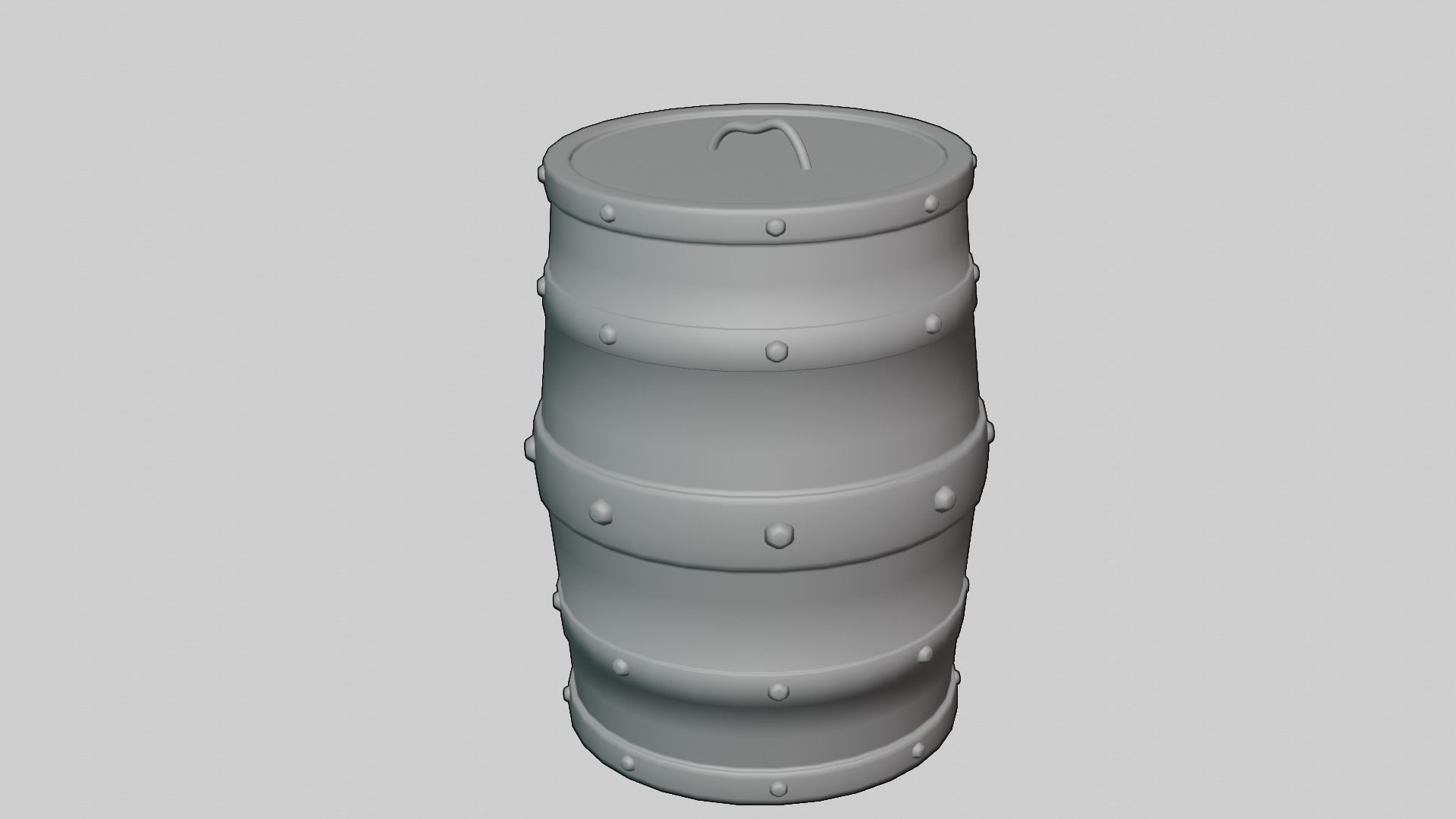 3D model Barrel VR / AR / low-poly | CGTrader