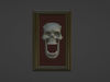 Skull in Frame 3DModel part of the Halloween package 3D model | CGTrader