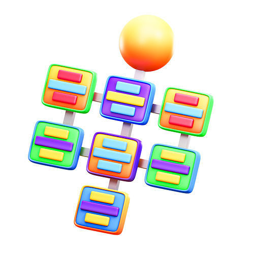 3D model Business process VR / AR / low-poly | CGTrader