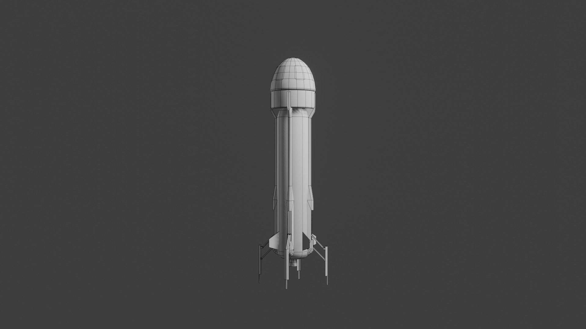 3D model New Shepard - Low Poly VR / AR / low-poly | CGTrader