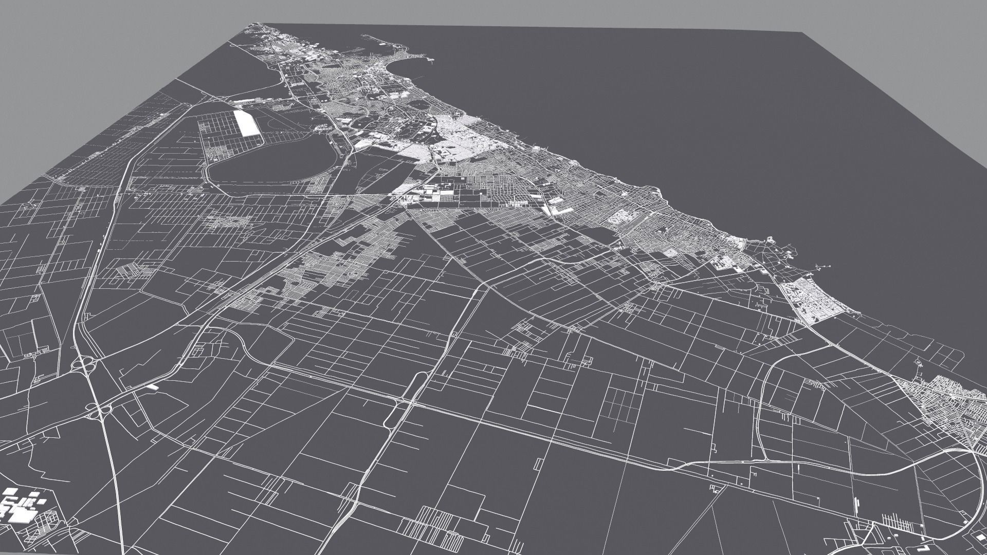 Cityscape Alexandria Egypt 3D model | CGTrader