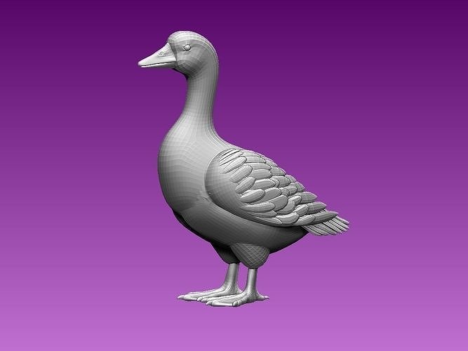 goose 3D model | CGTrader