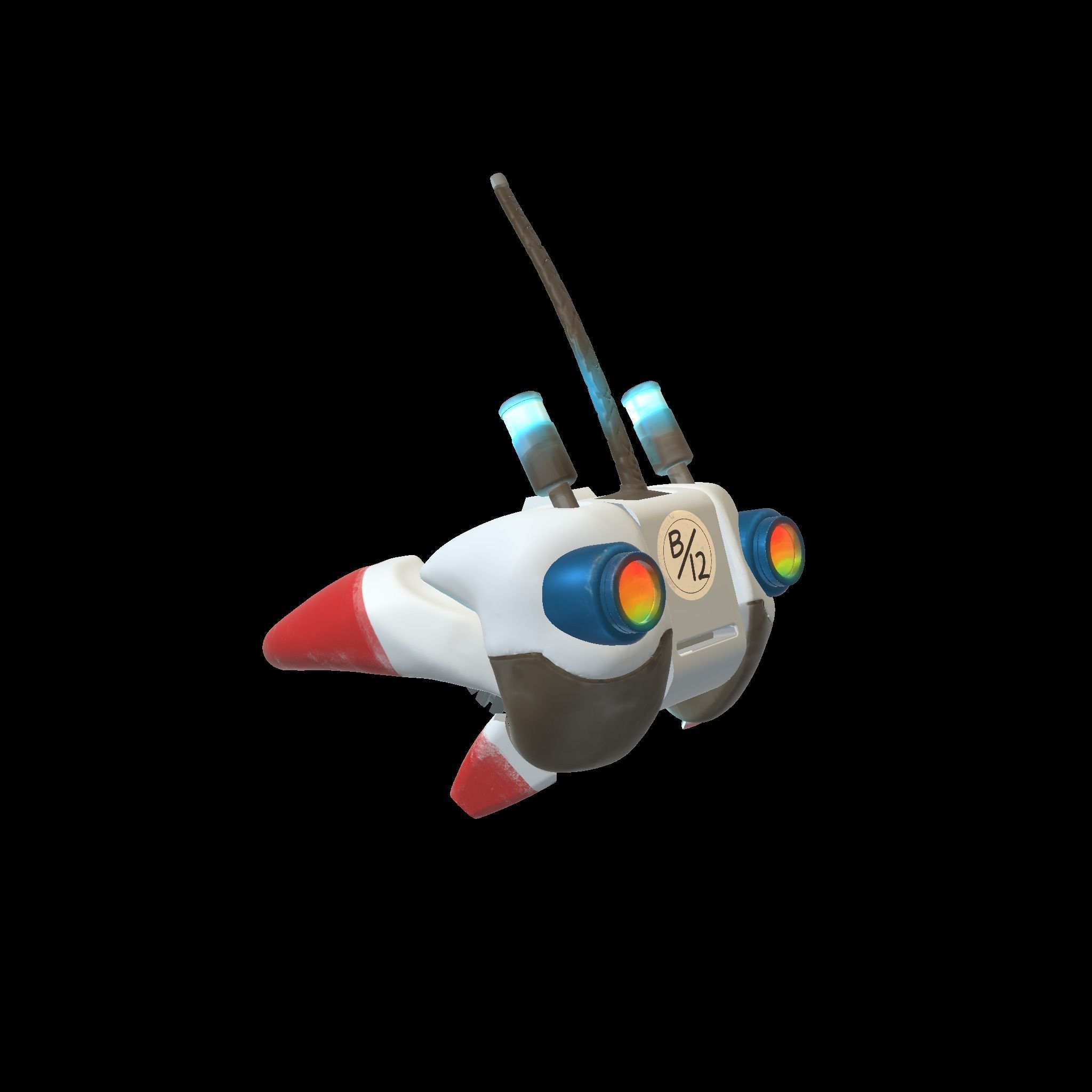 B-12 drone from Stray 3D model 3D printable | CGTrader